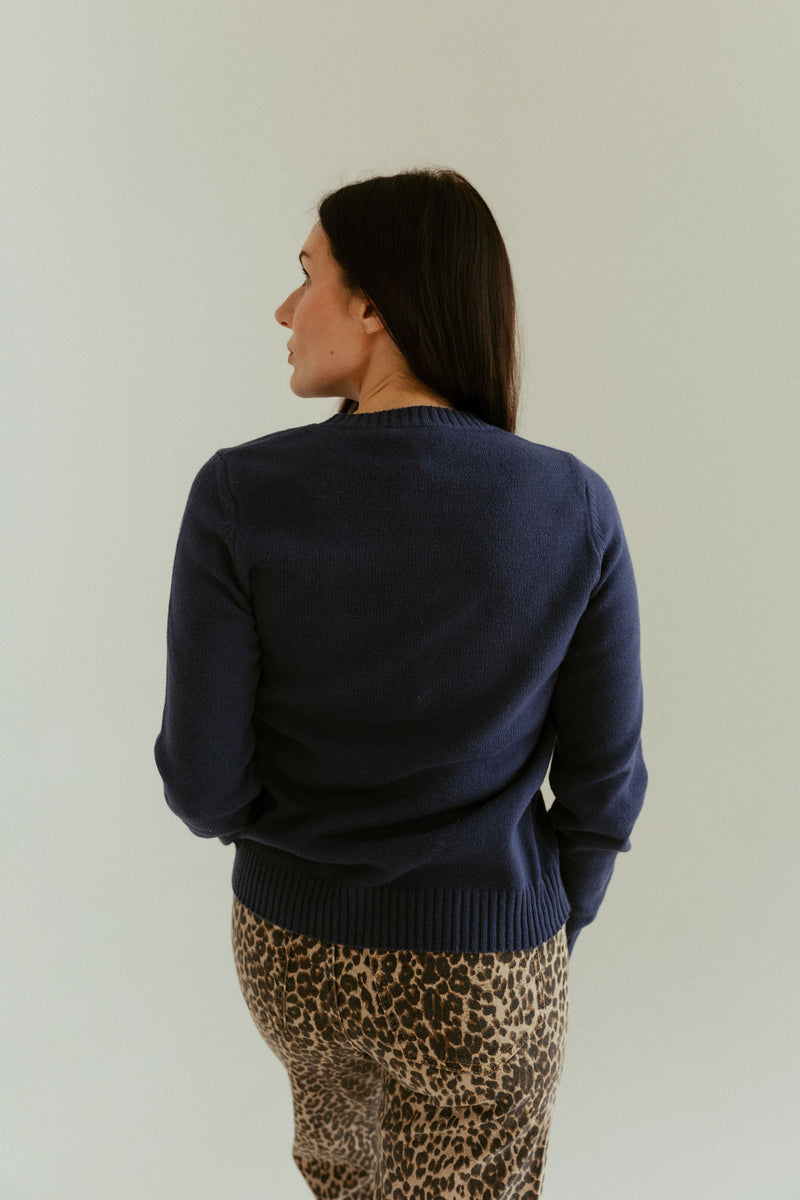 Michigan Alumni with Cursive Sweater – Ferne Boutique
