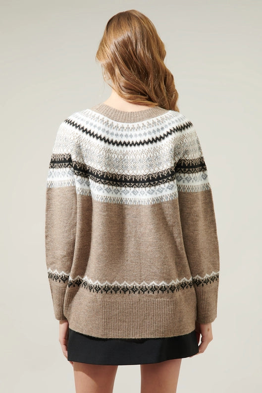 Mcneal Fair Isle Sweater – Ferne Boutique