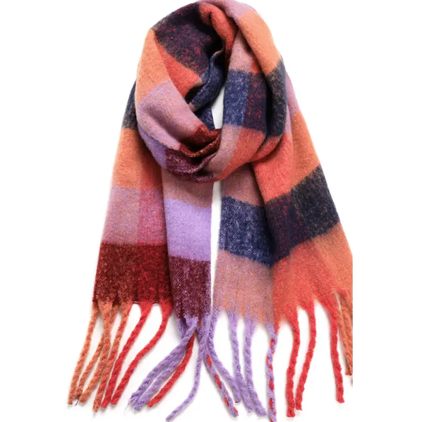 Prism Plaid Scarf – Ferne Boutique
