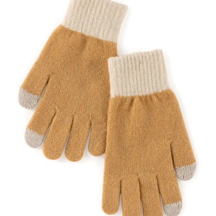 Tinsley Touchscreen Gloves Tan – Ferne Boutique